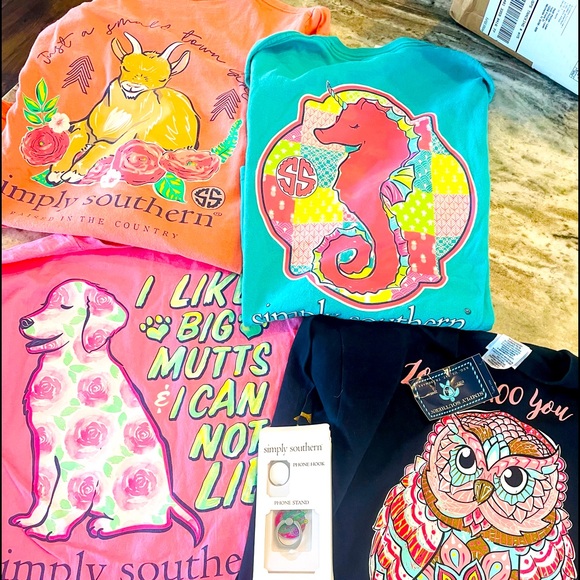 Simply Southern | Tops | Lot Of Simply Southern | Poshmark